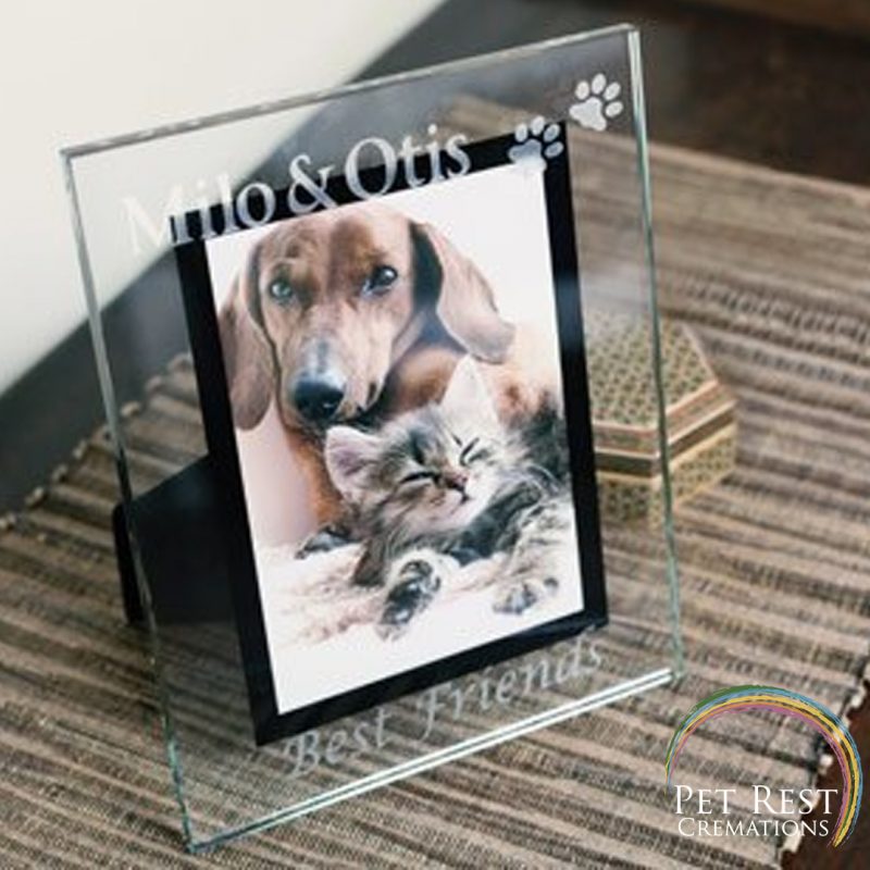 Engraved Photo Frame | Pet Rest Cremations