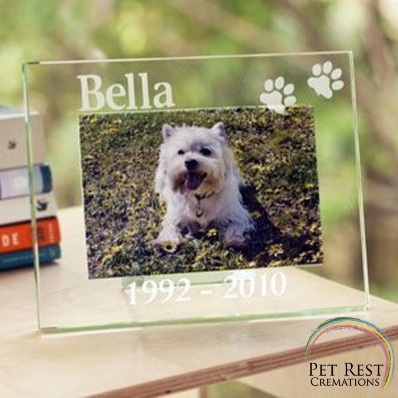 Engraved Photo Frame | Pet Rest Cremations