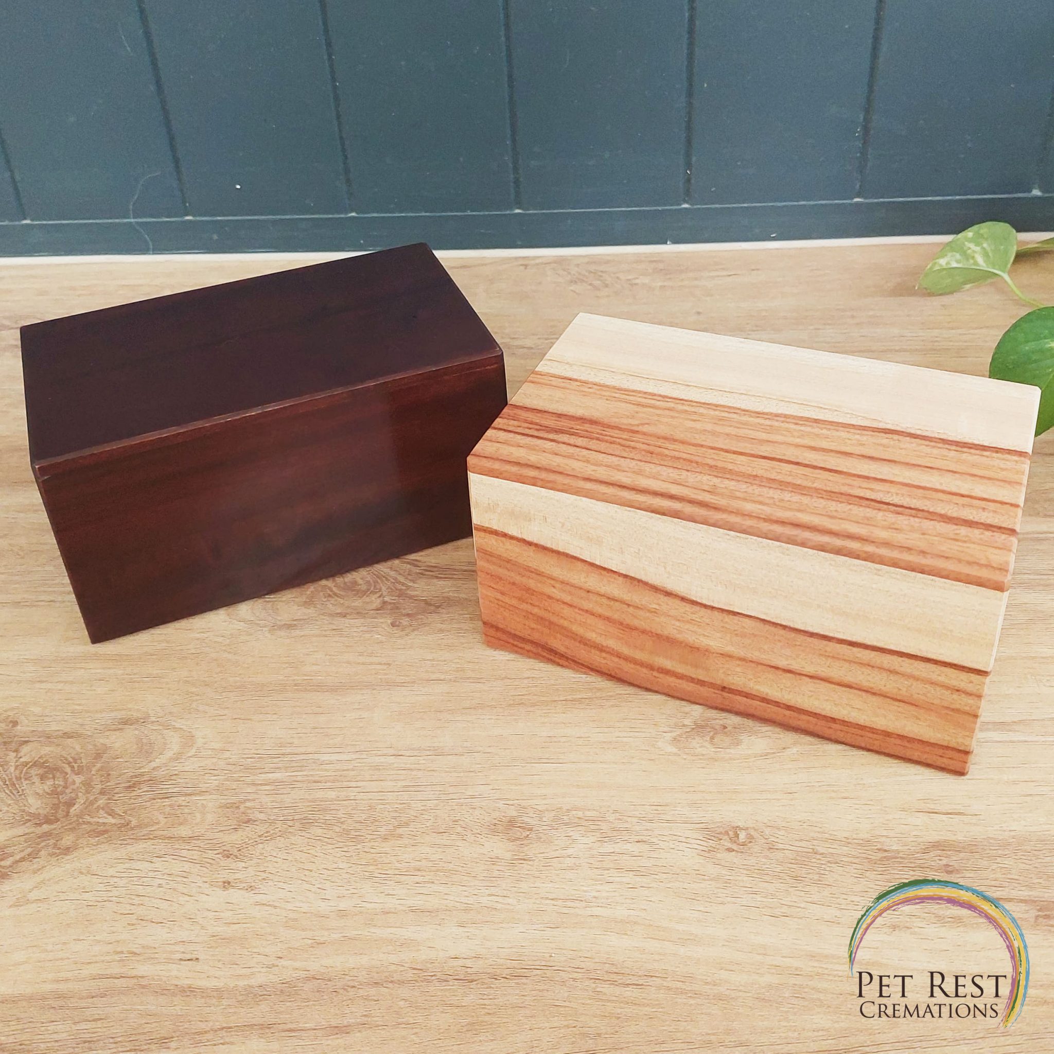 Dark Timber Box | Pet Rest Cremations